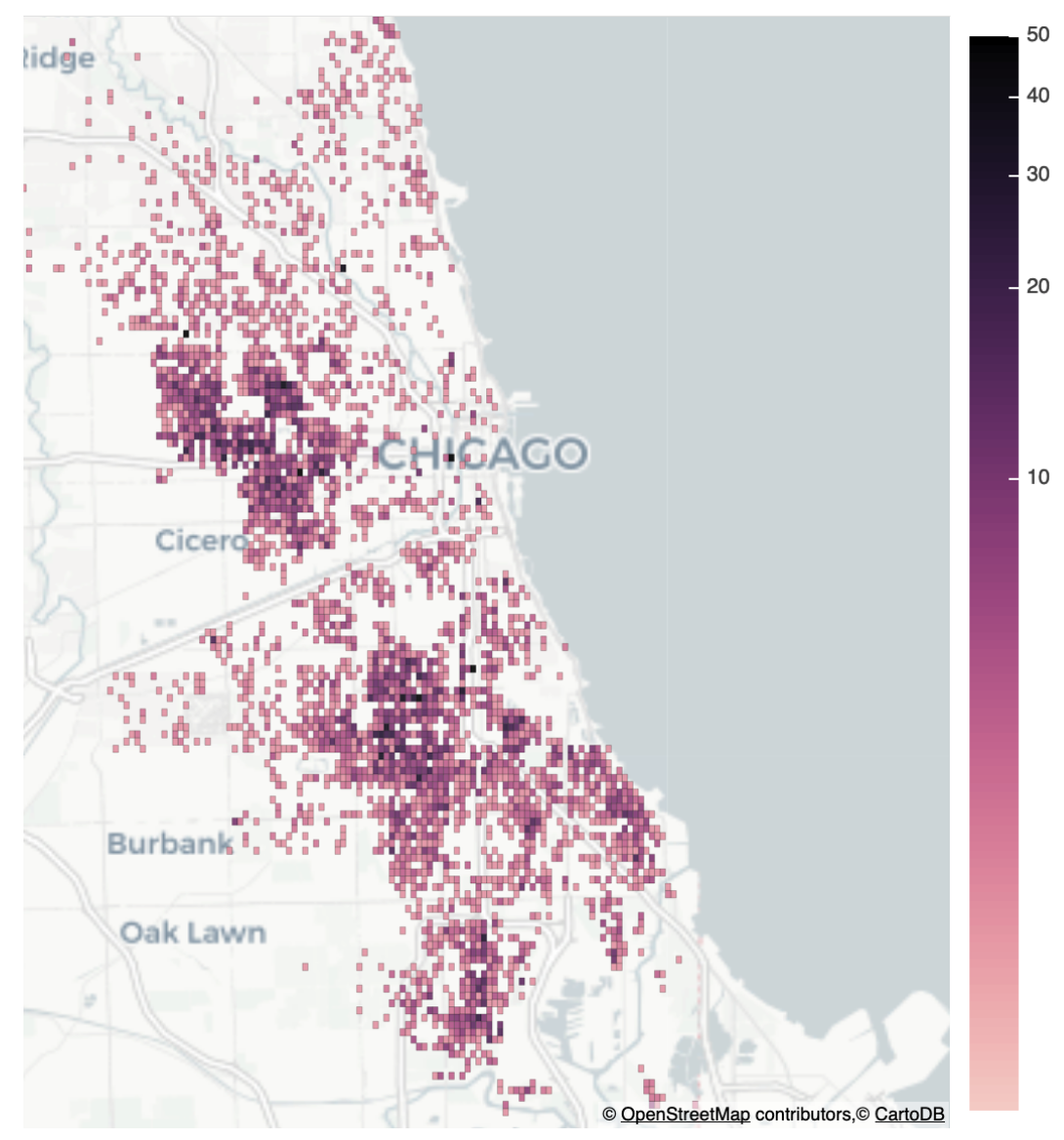 Data Release: Mapping Search Warrants in Chicago - THE HUB