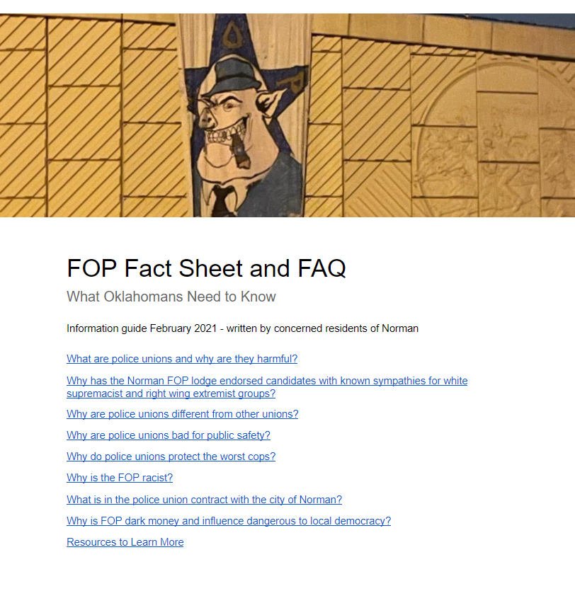 FOP Fact Sheet & FAQ - THE HUB