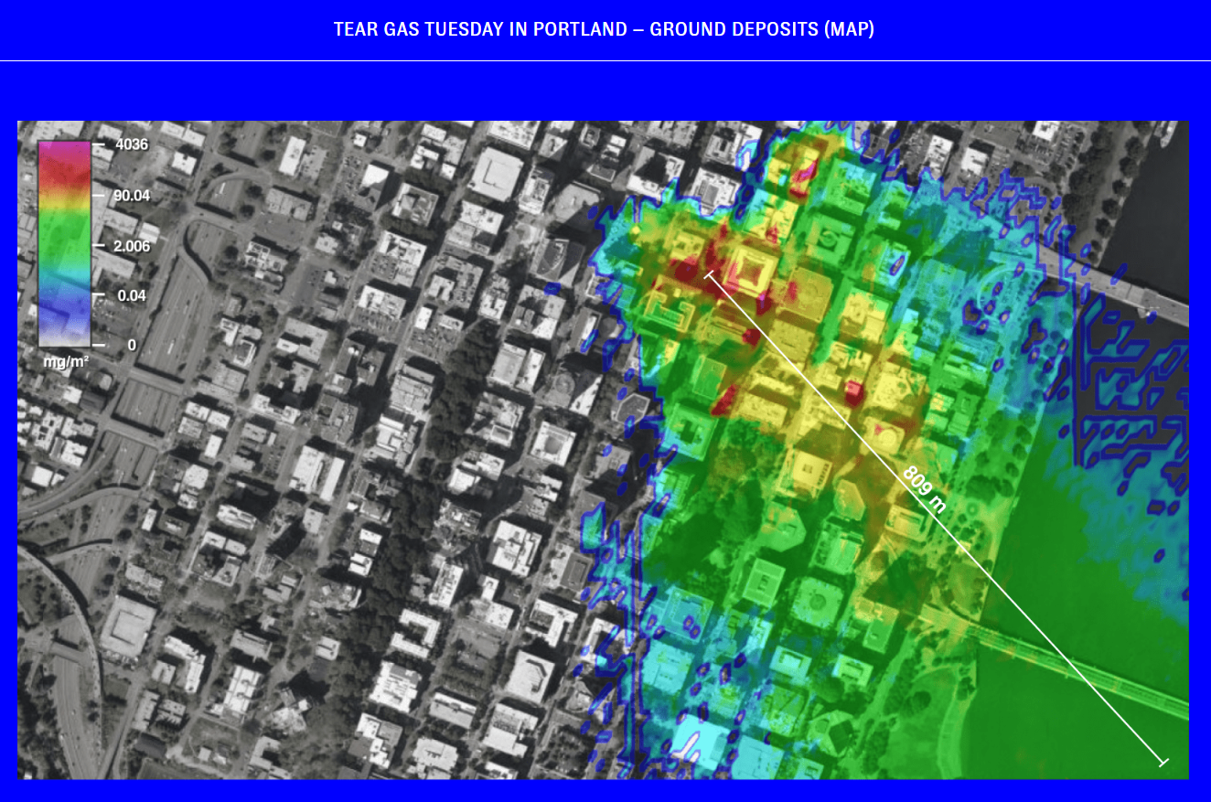 'Tear Gas Tuesday' in Downtown Portland (Oregon) - THE HUB